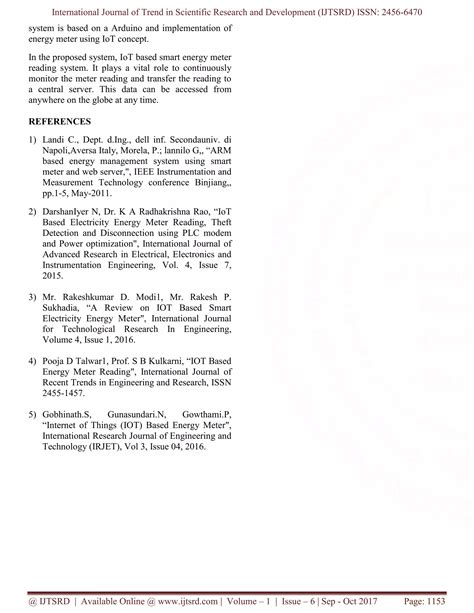 Iot Based Smart Energy Meter Pdf