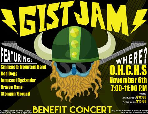 Gist Jam Poster On Behance