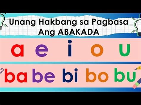Teacher Arlene Unang Hakbang Sa Pagbasa Ang ABAKADA