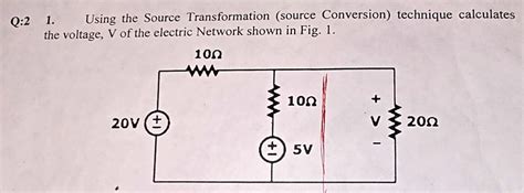 Q2 1 Using The Source Transformation Source Conversion Technique