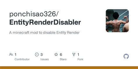 Github Ponchisao326entityrenderdisabler A Minecraft Mod To Disable Entity Render