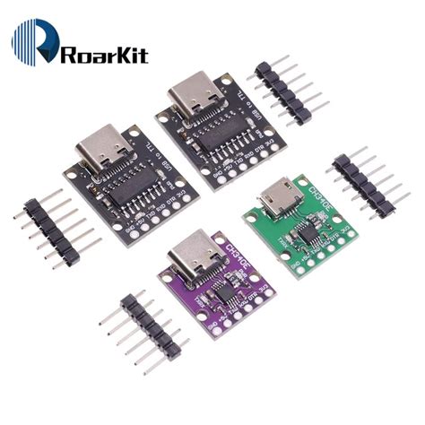 msop10 usb to ttl serial converter 5v 3 3v alternative ch340 module type c interface for