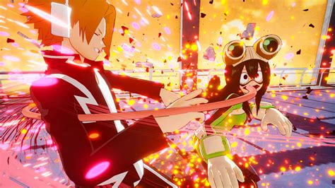 My Hero Academia Ones Justice New Characters Revealed Tsuyu Asui Denki Kaminari Momo
