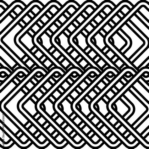 Black And White Background With Geomtric Shapes Vector Illustration Stock Vector Adobe Stock