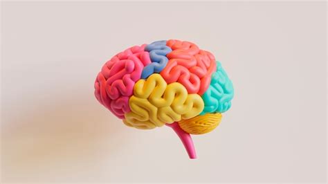 Premium Photo 3d Rendering Of Human Brain