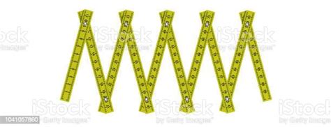 흰색 배경에 나무 눈금자 고립 된 컷아웃 접는 노란색 배너 3 차원 일러스트 레이 션 0명에 대한 스톡 사진 및 기타 이미지 0명 10 Diy Istock