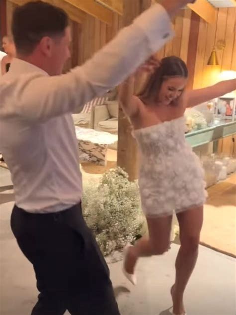 Nrl Star Mitchell Moses Big Wedding Secret Comes Out Married To Partner Bri Gardoni Nt News