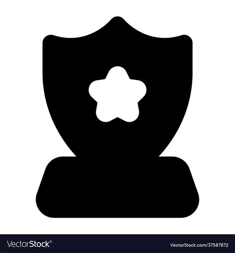 Award Shield Royalty Free Vector Image Vectorstock