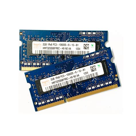 Hynix DDR3 4GB 2x2GB PC3 Laptop RAM NN Computers