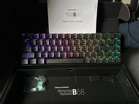 [bnib] Techware Mech Keyboard B68 Computers And Tech Parts