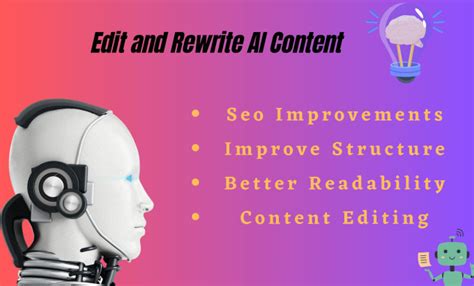 edit and rewrite ai generated content manually by seosabamajid fiverr