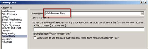 Register Code Behind InfoPath Form For Web Browsing Stuart Roberts On All Things SharePoint