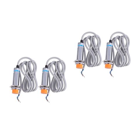 Masteelf 4 Pcs Professional Approach Sensor Inductive Proximity Sensor Masteelf 4 Pcs Professional Approach Sensor Inductive Proximity Sensor