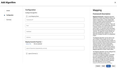 Mapping Algorithm Frameworks