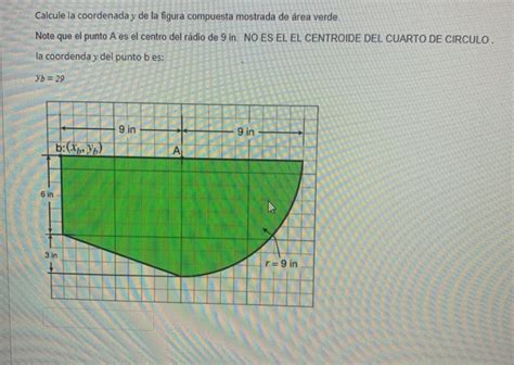 Solved Calculate The Y Coordinate Of The Displayedcomposite Chegg