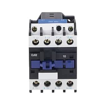 Cjx2 2510 Ac Motor Contactor Relay 3 Phase 25a 3 Pole 1no 24vac