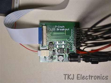 Tkj Electronics Drive Lcd Tft Displays With An Fpga