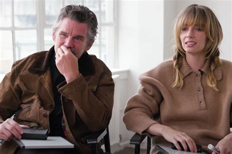 E Ethan Hawke Directed Daughter Mayas Sex Scenes In New Movie Perez Hilton
