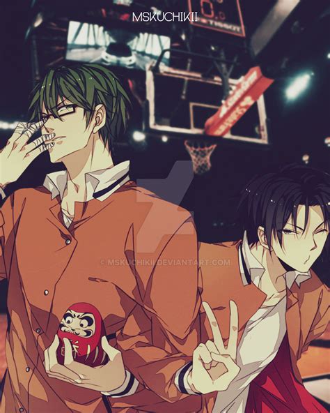 Kuroko No Basket Midorima And Takao By Mskuchikii On Deviantart
