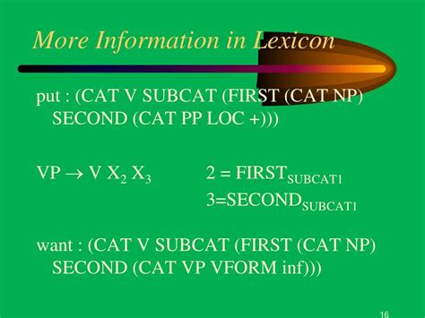 Ppt Unification Grammars Powerpoint Presentation Free Download Id