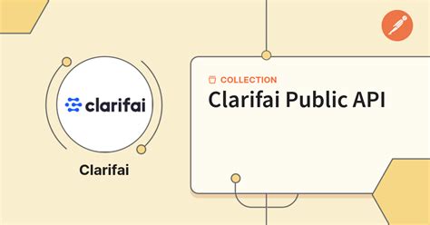 clarifai public api documentation postman api network