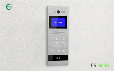 Video Door Intercom Access Control With IC Card Interphone And Video Doorphone