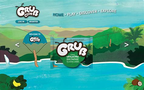 Grub On Behance