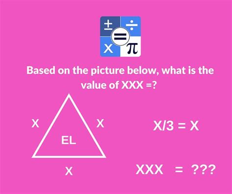 Based On The Diagram What Is The Value Of XXX R Puzzles
