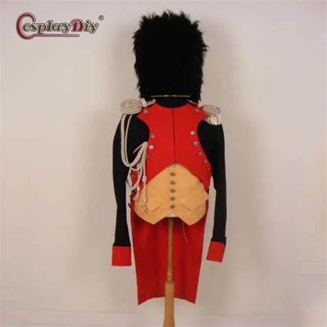 Cosplaydiy British Royal Guard Soldier Costume Imperial Guard Costume