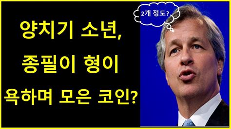 양치기 소년 종필이 형이 혹평하며 준비한 코인 2가지는 Jp모건 리플 비트코인 이더리움 블랙록 바이낸스 폴리곤 에이다 솔라나