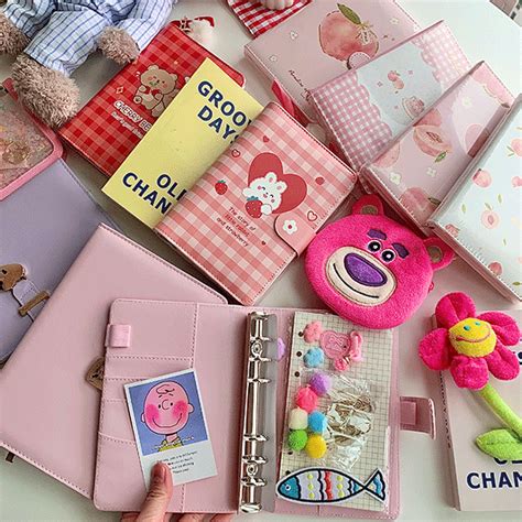 [1 1할인 8종]캐릭터 귀여운 다이어리 심플 비밀다이어리 다꾸 선물박스 모음전 에이블리