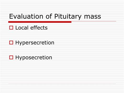 Ppt Pituitary Disorders Powerpoint Presentation Free Download Id