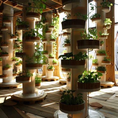 Hydroponic Farming Systems For Crop Cultivation Premium Ai Generated Image