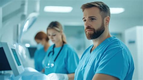 Doctors And Nurses Collaborate For Early Cancer Detection In A Modern Healthcare Setting