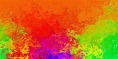 Dark Green Red Vector Pattern With Polygonal Shapes 18732483 Vector Art At Vecteezy