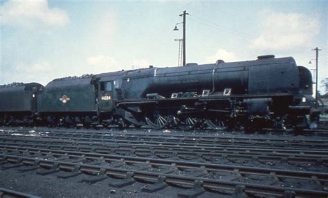 35mm Railway Slide Colour Rail Sc 449 Class 8p 46224 Princess