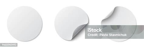 동그라미 접착제 기호입니다 흰색 태그 필링 코너와 그림자 고립 된 둥근 플라스틱 모형 곡선 모서리와 현실적인 세트 둥근 종이 접착제 스티커 모형종이 있는 종이 둥근 스티커