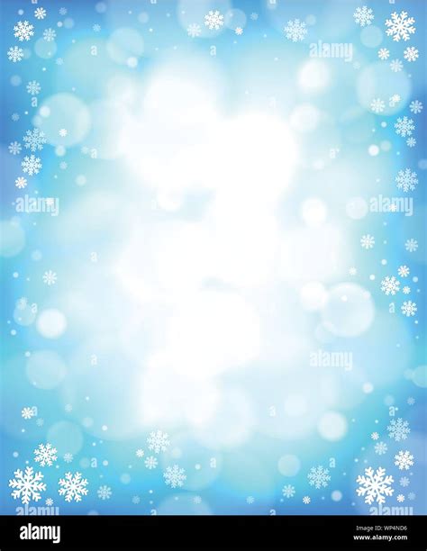 Winter Theme Background 4 Stock Vector Image And Art Alamy