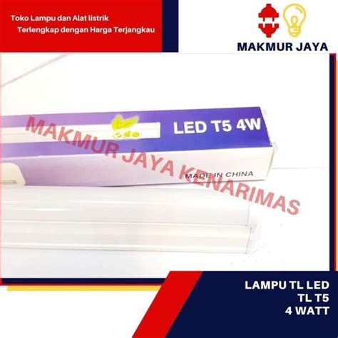 Jual Lampu TL T5 LED Lampu TL Neon LED Lampu TL 4W LED Neon Tl Neon Murah Di Seller Makmur Jaya