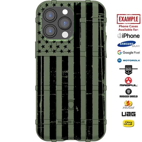 Reversed Weathered Assaulting Forward Black Us American Flag Print Cus Ego Tactical