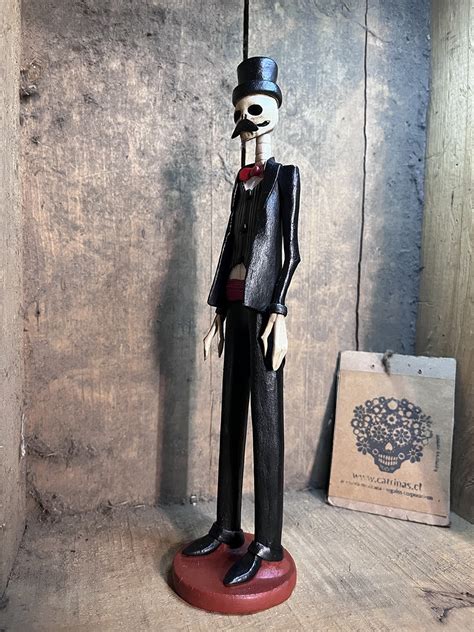 Catrin Mexicano Hector 🦋 Catrinas Artesanía Y Cultura Mexicana En Chile