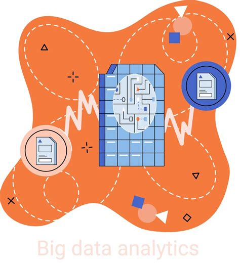 Premium Vector Big Data Analytics Process Of Analyzing Complex Data