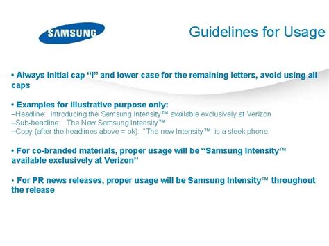 Trademark And Logo Usage Guidelines June 2009 Guidelines