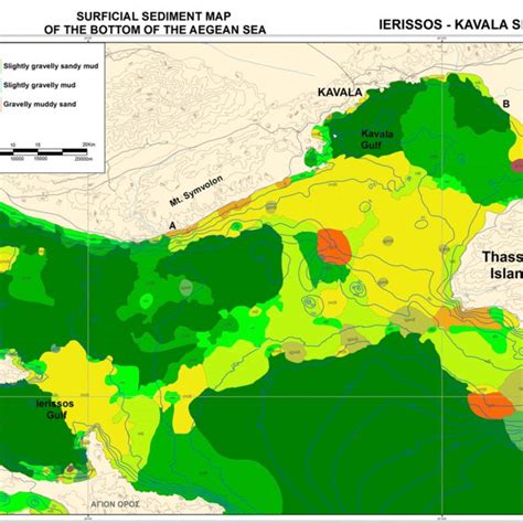 Procedure Flow Chart For Mapping Marine Surficial Sediment Types Using Download Scientific