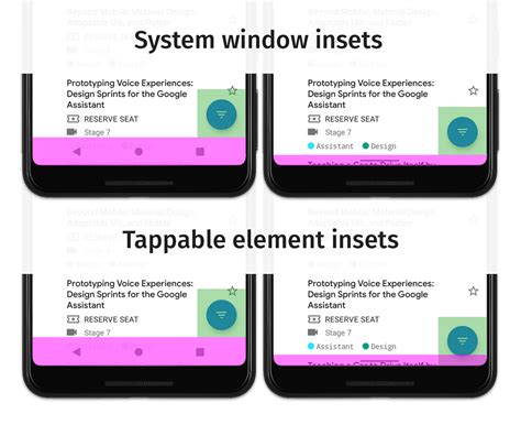 Handling Visual Overlaps In Edge To Edge Android Genspark