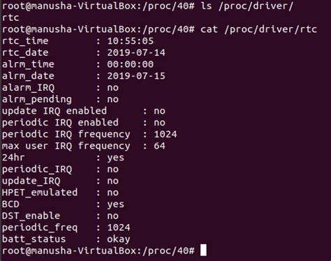 Proc Process Information Pseudo Filesystem