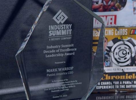 Mark Warsop Named Inaugural Industry Summit Decade Of Excellence Leadership Award Recipient