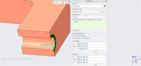 solved creo simulate advice on constraining model for m ptc