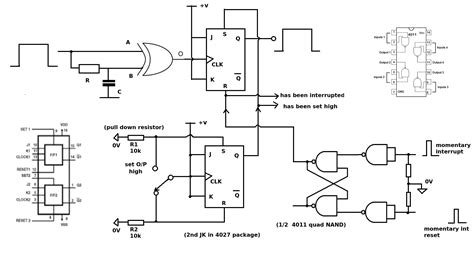 Digital Logic How To Turn A Pulsed Signal Into A Continuous One