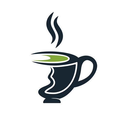 Green Tea Cup Vector